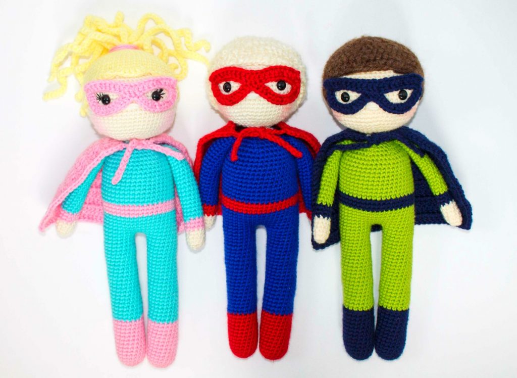 Superhero Amigurumi Free Crochet Pattern – Handmadecraft