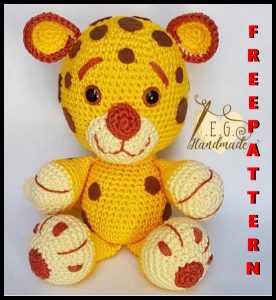 Crochet Leopard Free Amigurumi Pattern – Handmadecraft
