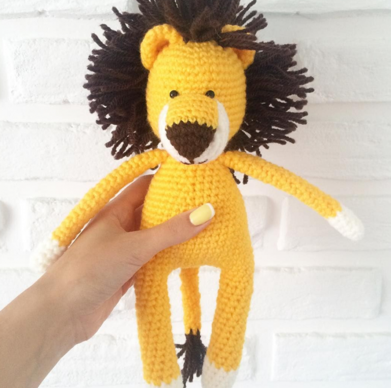 Amigurumi Crochet Lion Free Pattern – Handmadecraft