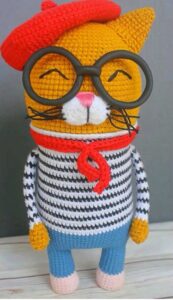 Amigurumi Archie Cat Free Crochet Pattern – Handmadecraft