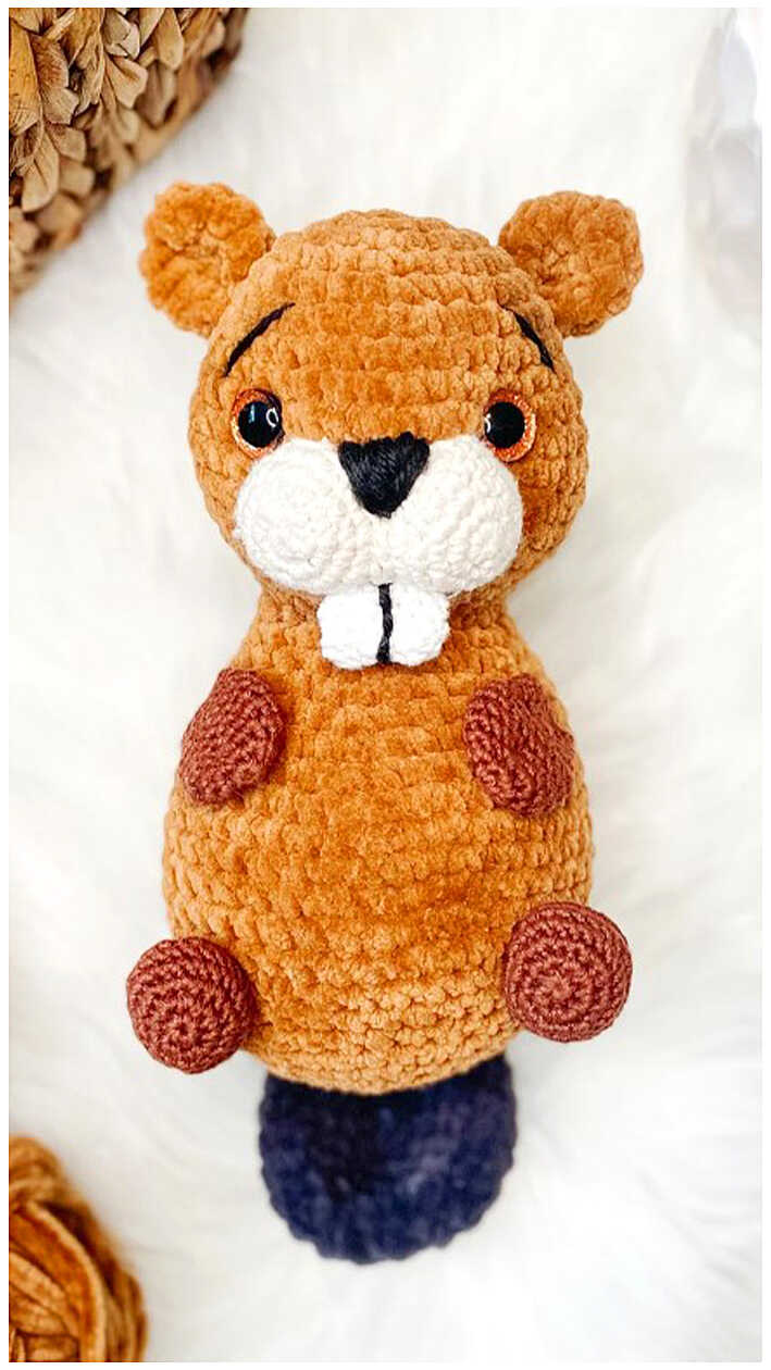 Amigurumi Beaver Free Crochet Pattern – Handmadecraft