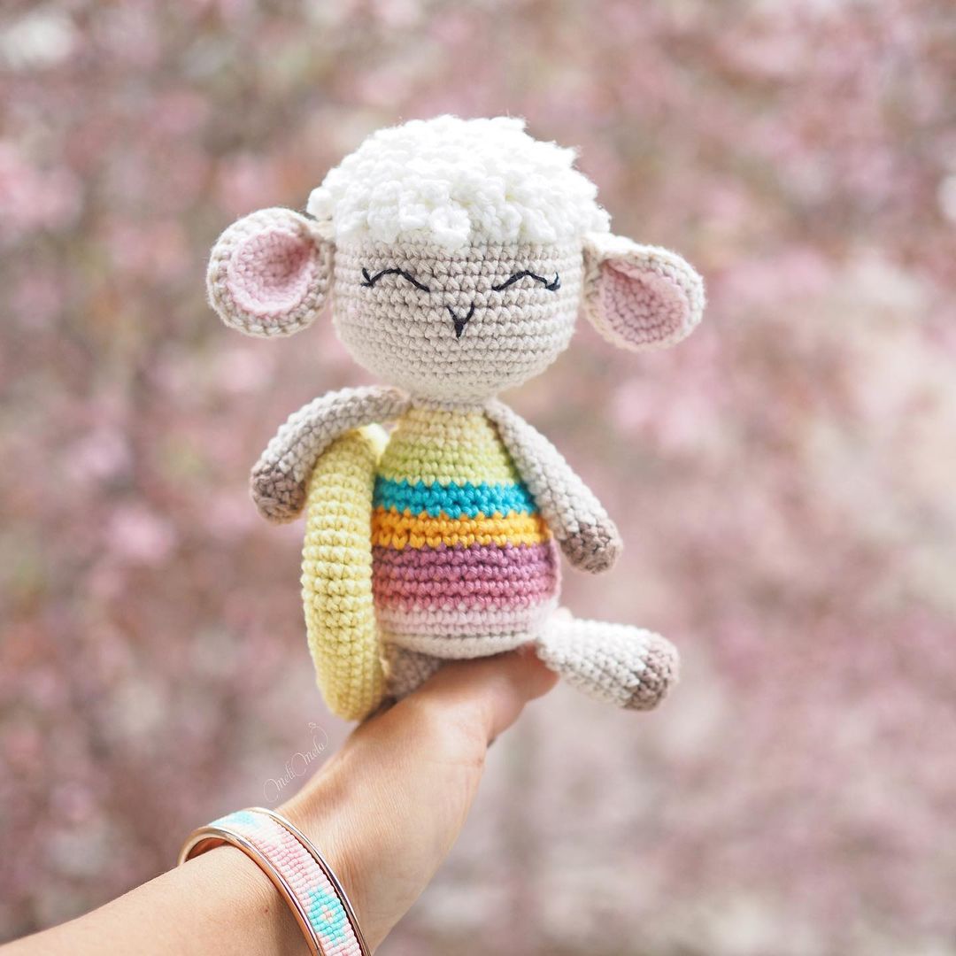Amigurumi Bobble Crochet Sheep Free Pattern – Handmadecraft
