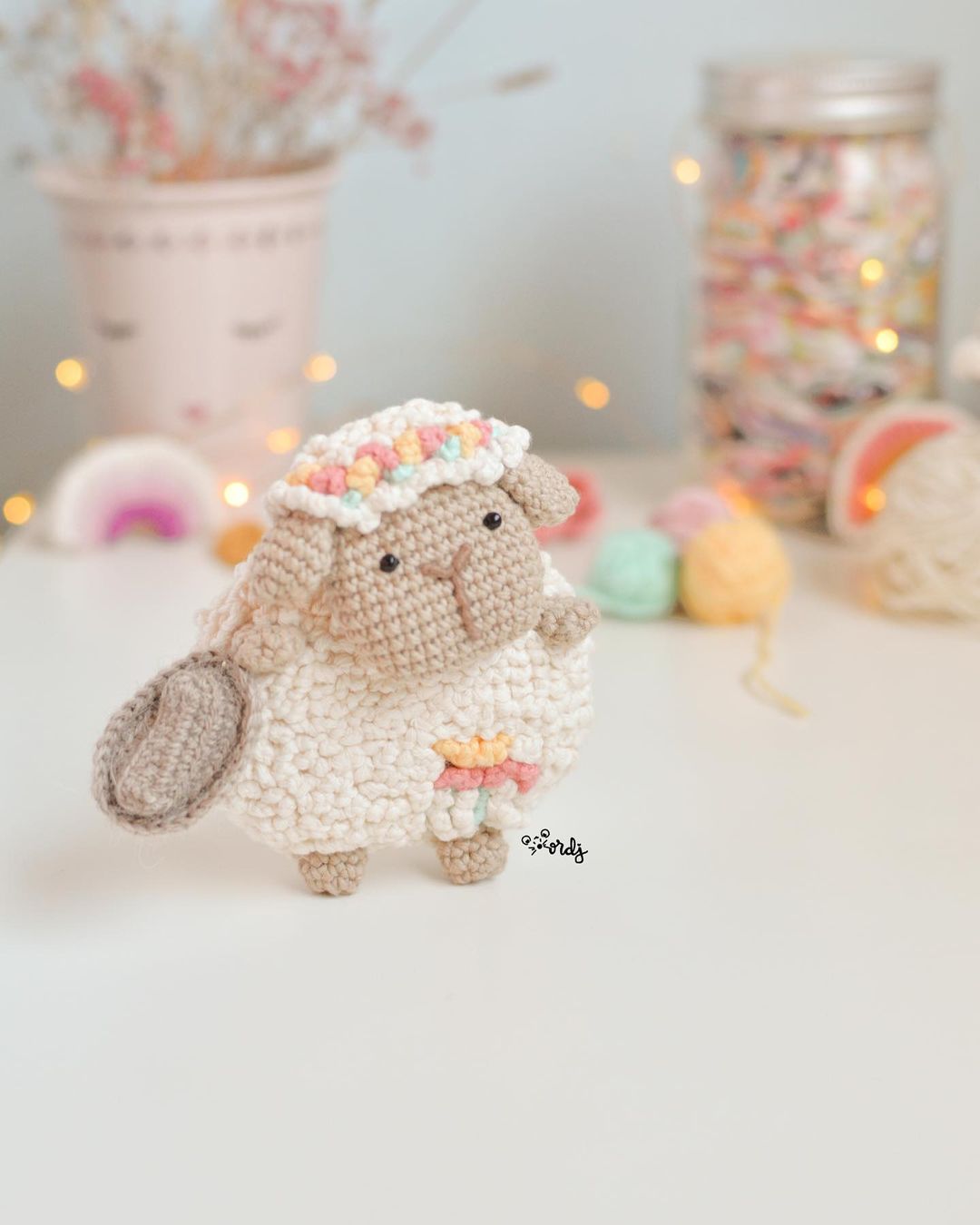 Amigurumi Bobble Crochet Sheep Free Pattern – Handmadecraft
