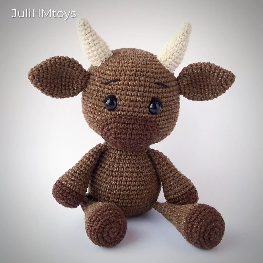Amigurumi Bull Truffles Free Crochet Pattern – Handmadecraft