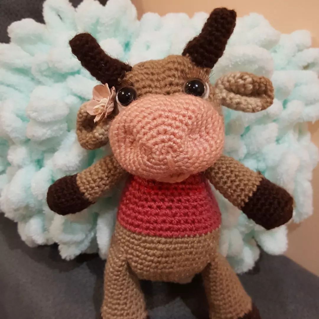 Amigurumi Bull Truffles Free Crochet Pattern – Handmadecraft
