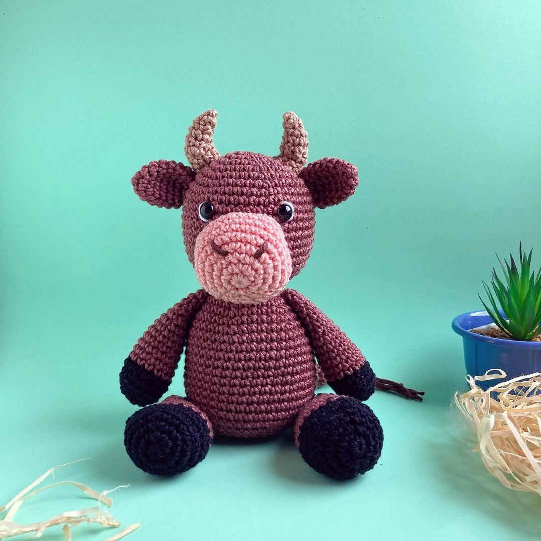 Amigurumi Bull Truffles Free Crochet Pattern – Handmadecraft