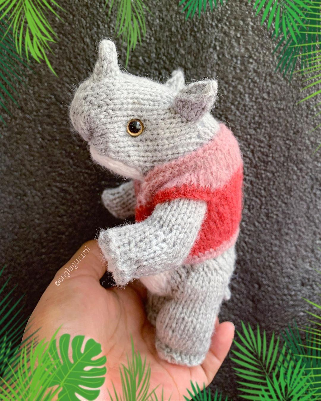 Amigurumi Crochet Rhino Free Crochet Pattern – Handmadecraft