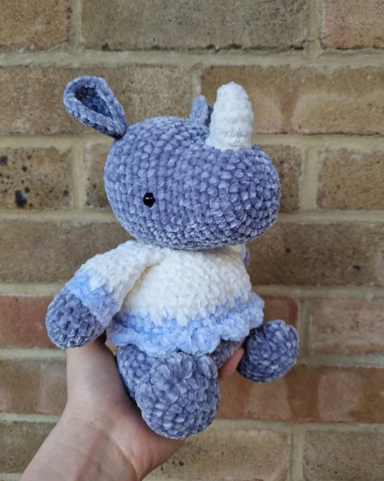 Amigurumi Crochet Rhino Free Crochet Pattern – Handmadecraft