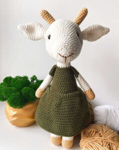 Amigurumi Goat Free Crochet Pattern – Handmadecraft
