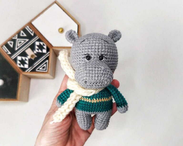 Amigurumi Hippo Free Crochet Pattern – Handmadecraft