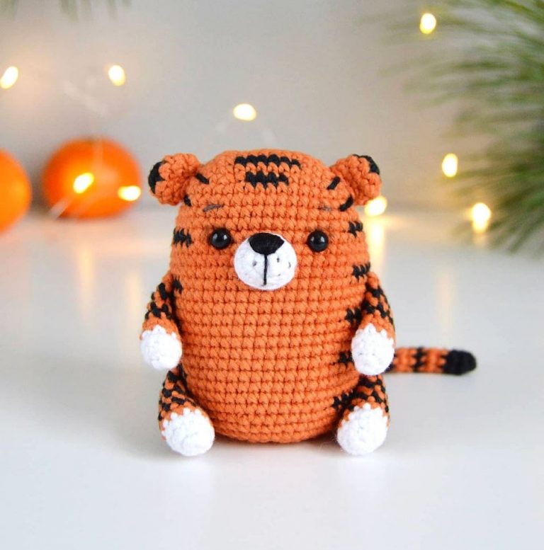Amigurumi Little Fat Tiger Free Crochet Pattern – Handmadecraft