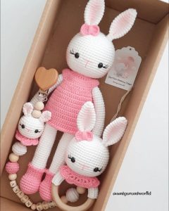 Amigurumi Rainbow Rabbit Free Crochet Pattern – Handmadecraft