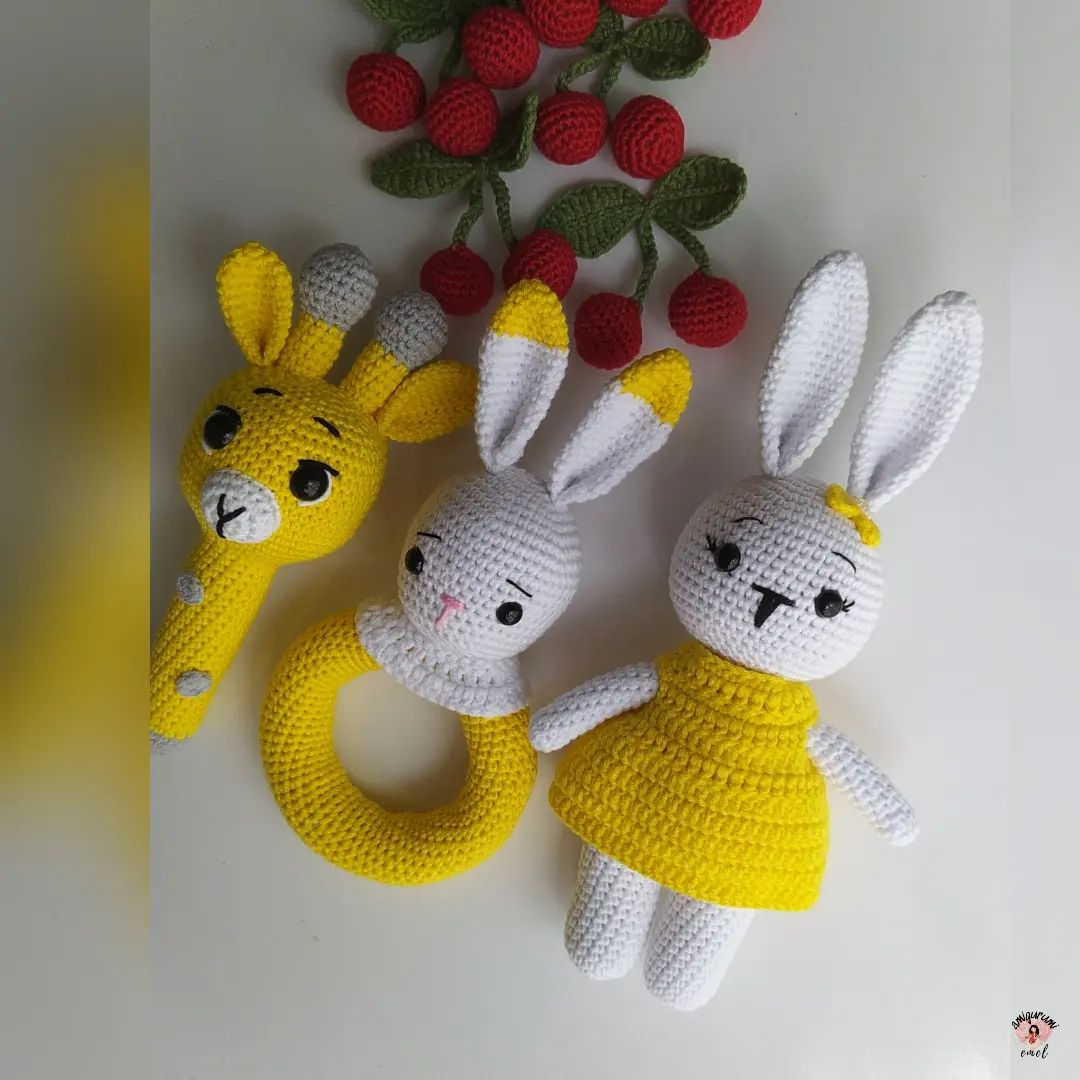 Amigurumi Rainbow Rabbit Free Crochet Pattern – Handmadecraft