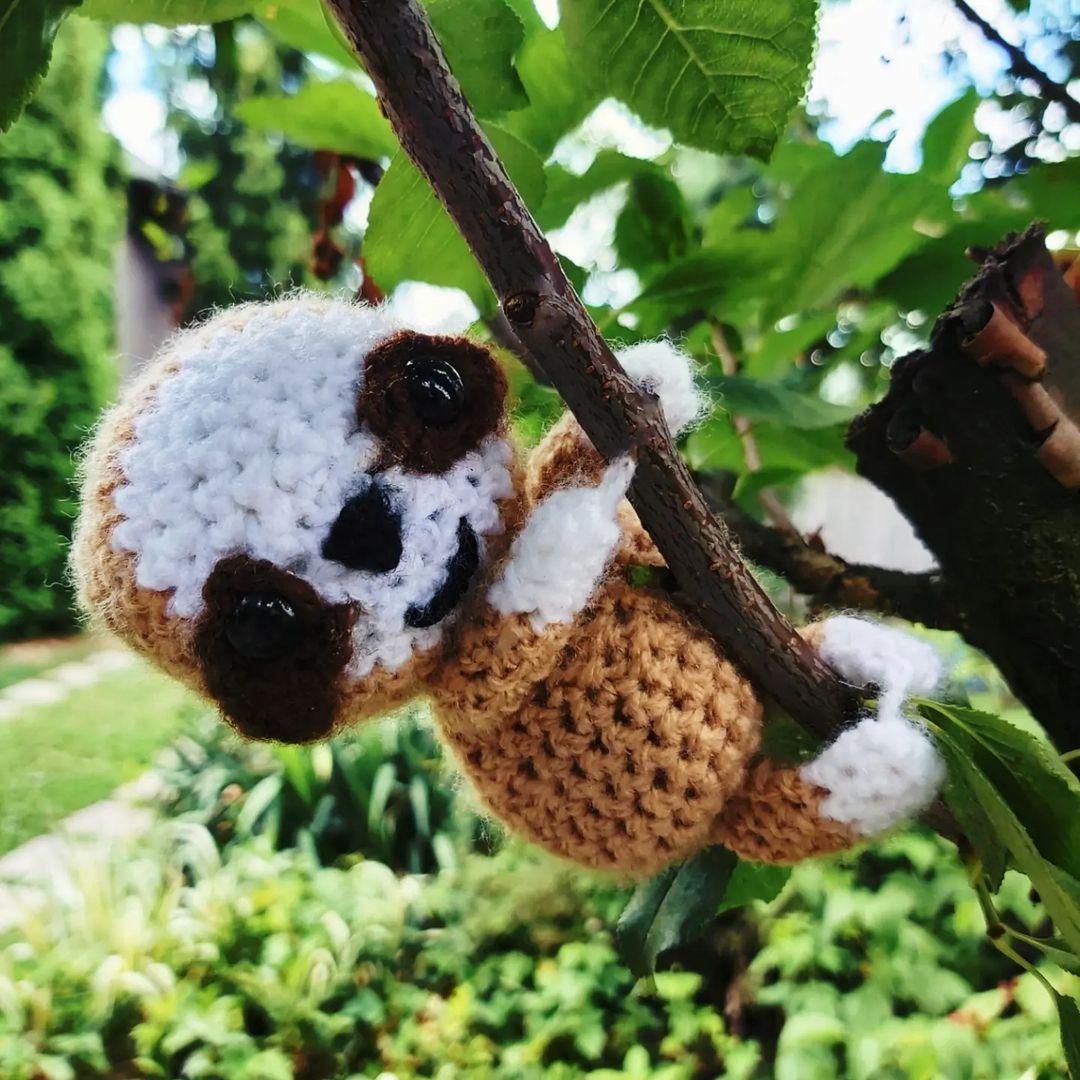 Amigurumi Zippy the Baby Sloth Crochet Free Pattern – Handmadecraft