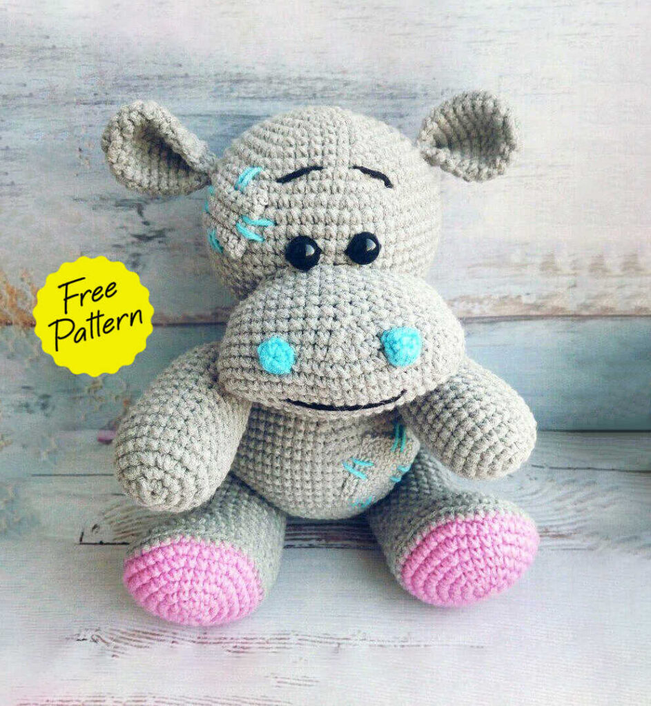 Amigurumi Baby Hippo Free Crochet Pattern – Handmadecraft