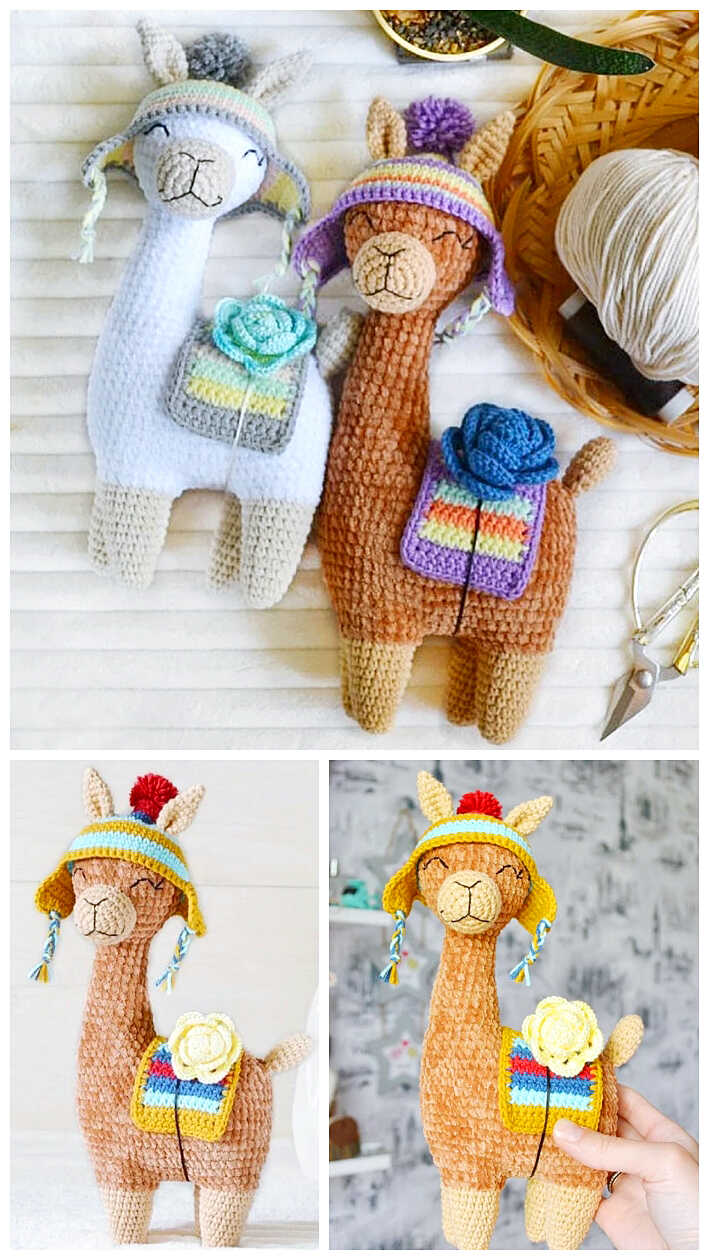 Amigurumi Crochet Llama Free Pattern – Handmadecraft