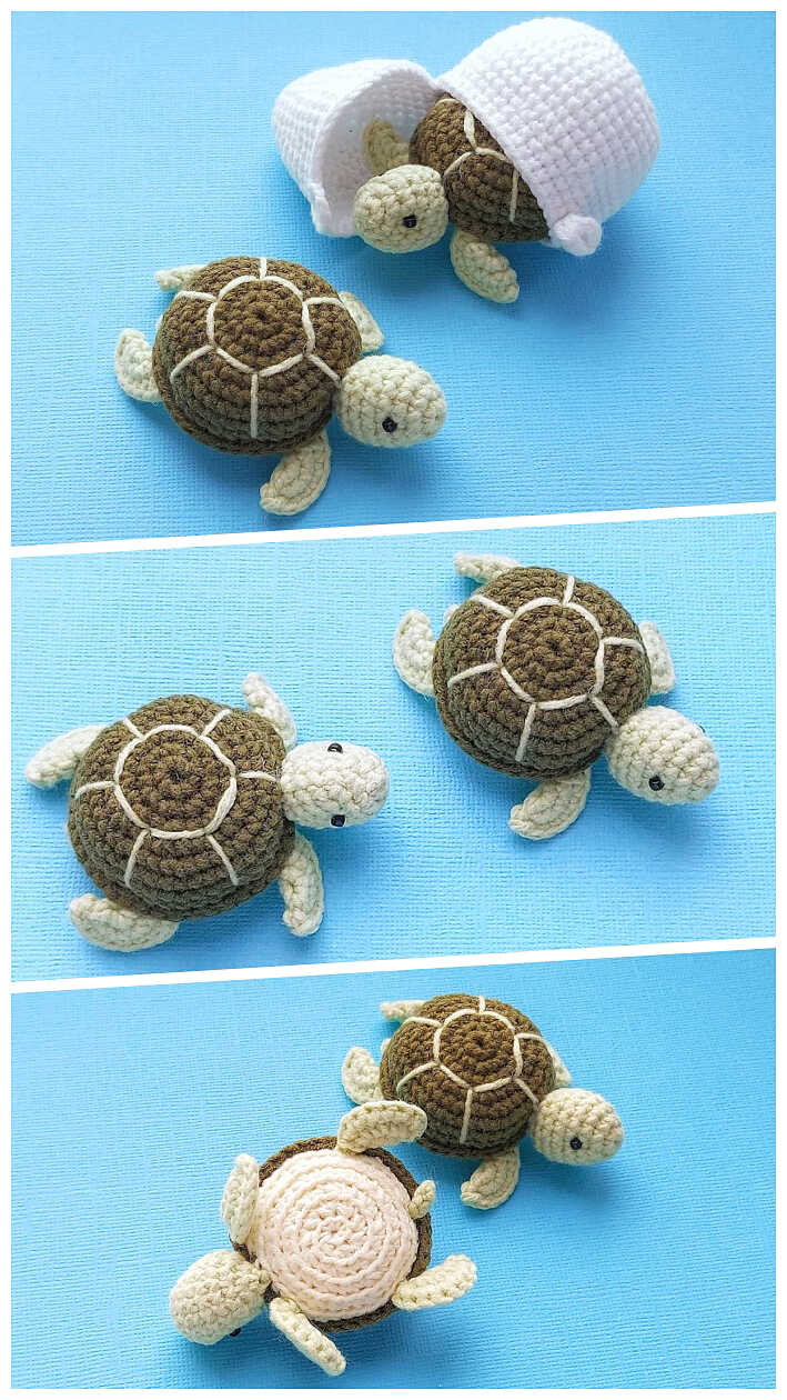 Amigurumi Crochet Turtle Free Pattern – Handmadecraft