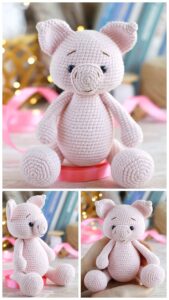 Amigurumi Cute Pig Crochet Free Pattern – Handmadecraft