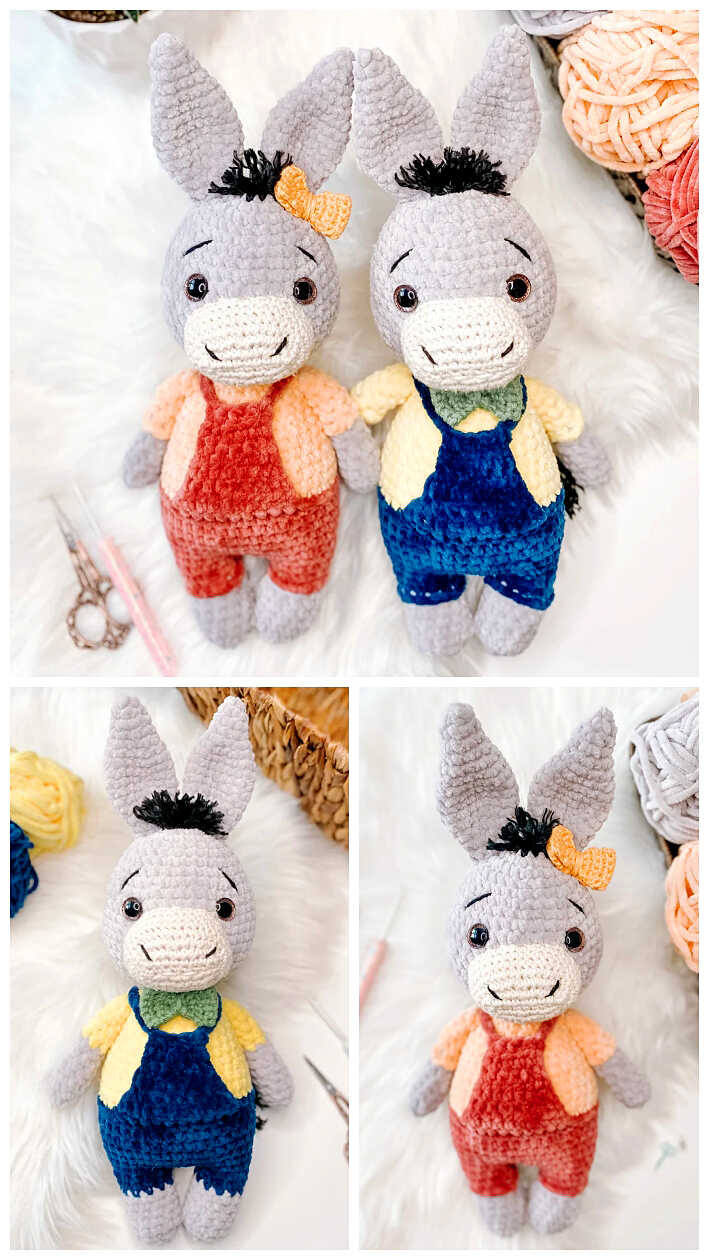 Amigurumi Free Crochet Donkey Pattern – Handmadecraft