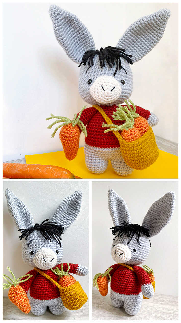 Amigurumi Free Crochet Donkey Pattern – Handmadecraft