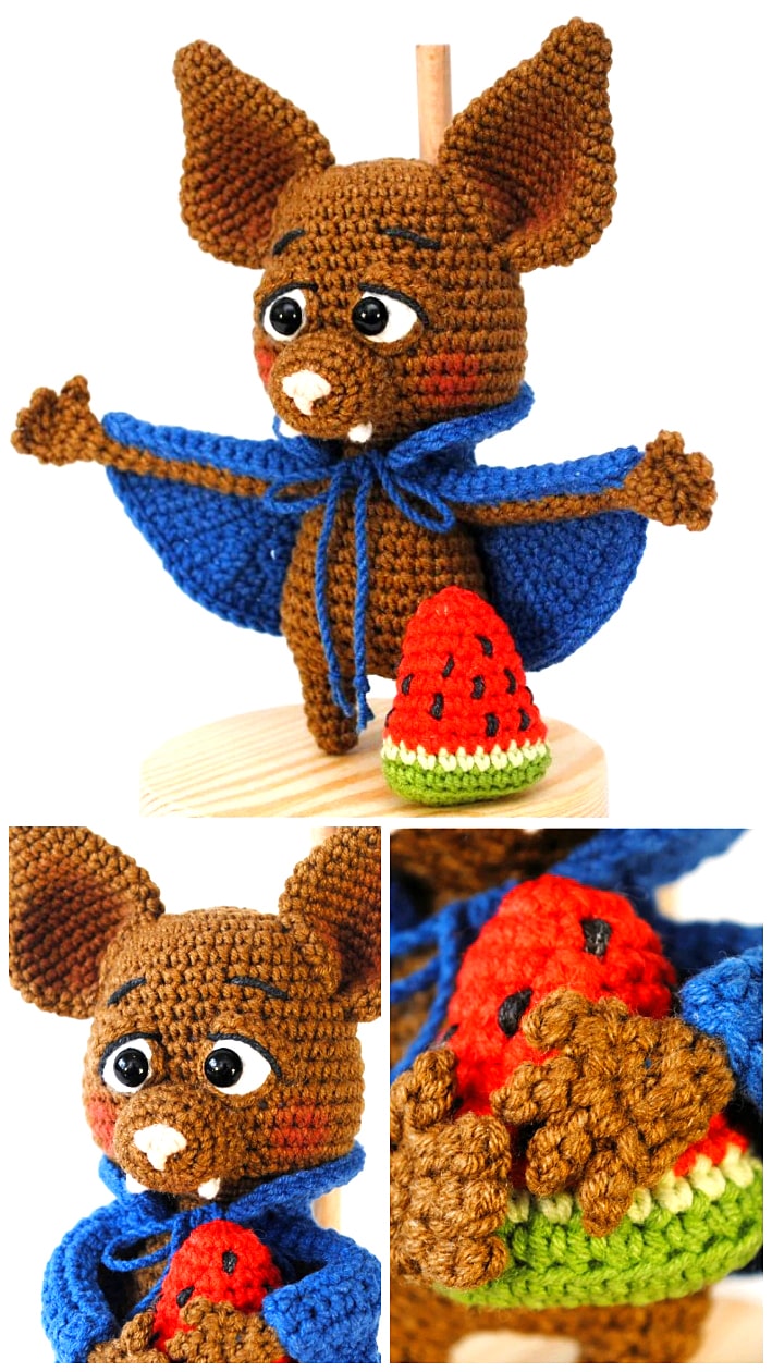 Amigurumi Little Bat Free Crochet Pattern – Handmadecraft