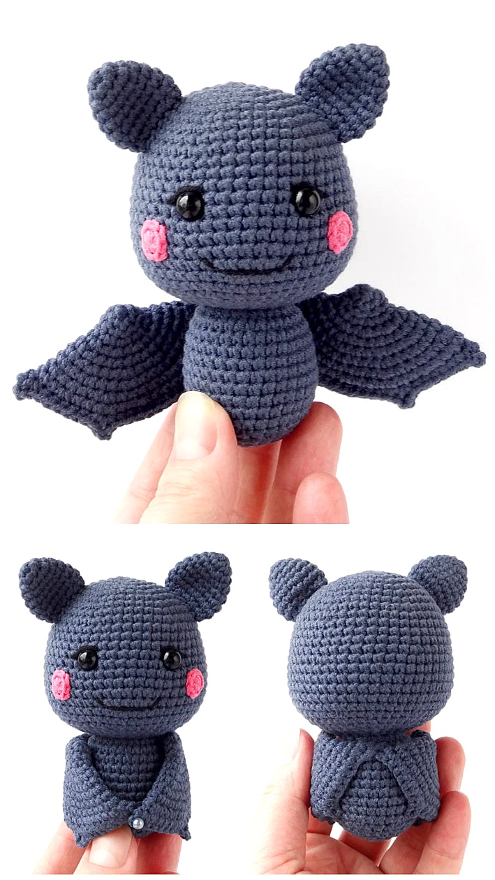 Amigurumi Little Bat Free Crochet Pattern – Handmadecraft