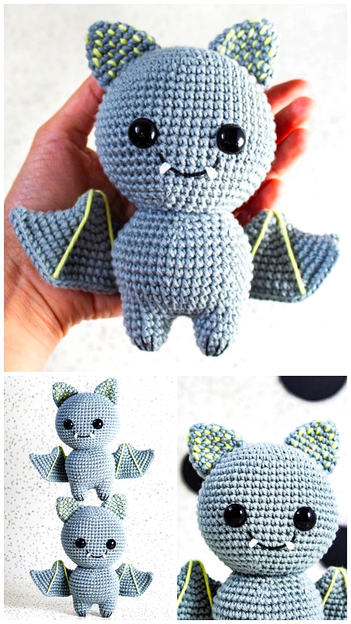 Amigurumi Little Bat Free Crochet Pattern – Handmadecraft