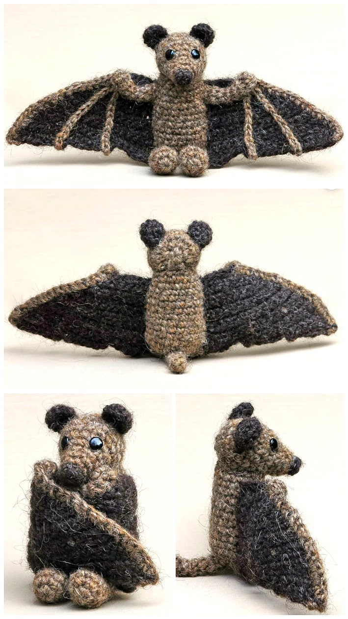 Amigurumi Little Bat Free Crochet Pattern – Handmadecraft