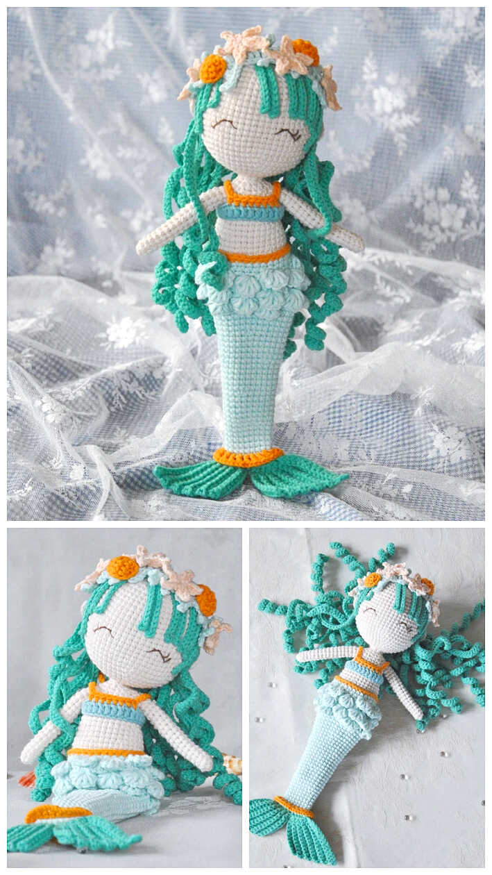 Amigurumi Mermaid Free Crochet Pattern – Handmadecraft