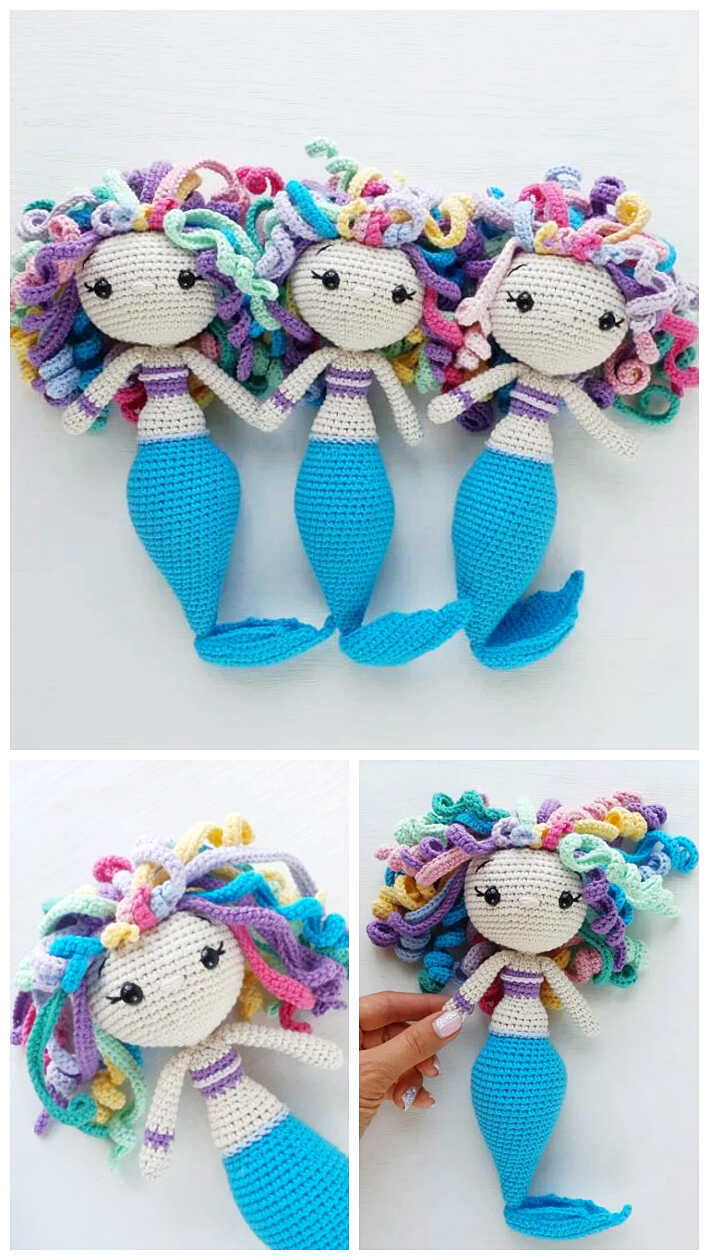 Amigurumi Mermaid Free Crochet Pattern – Handmadecraft