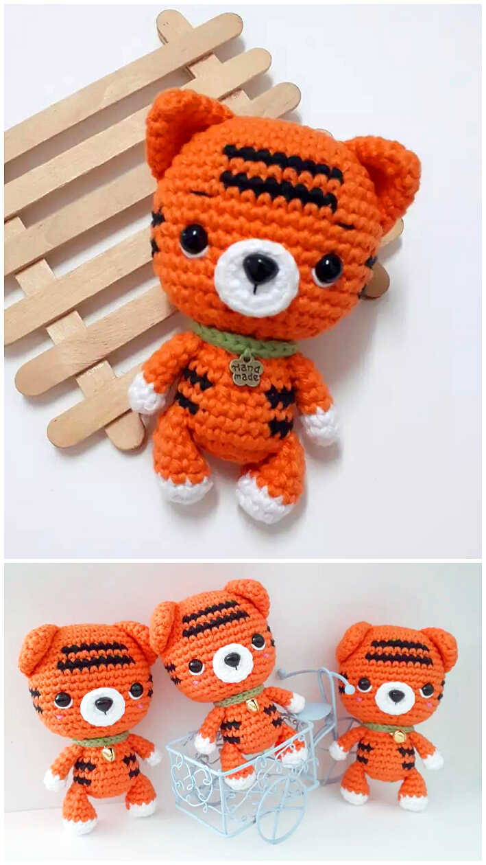 Amigurumi Mini Tiger Free Crochet Pattern – Handmadecraft