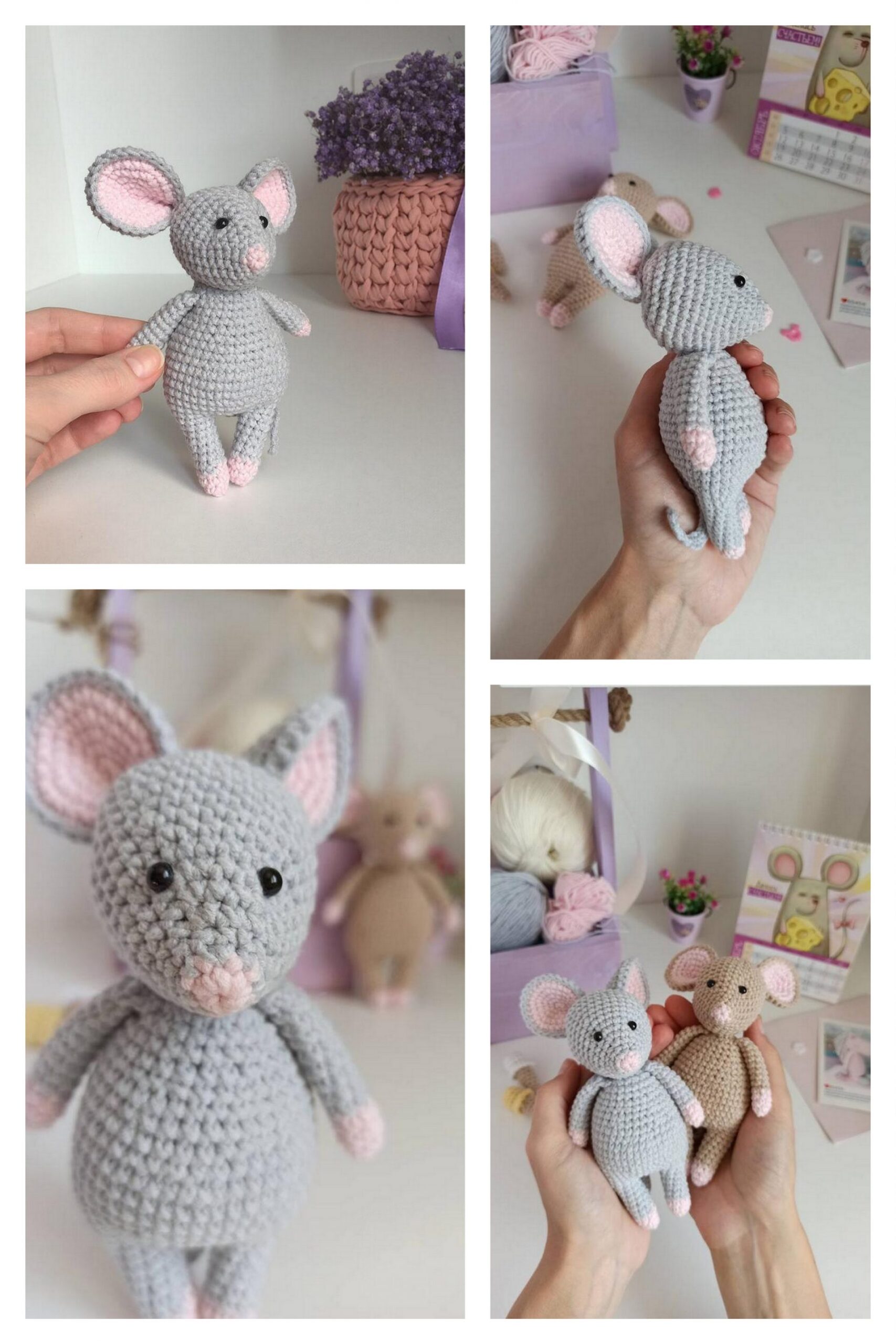 Amigurumi Ballerina Mouse Free Crochet Pattern – Handmadecraft