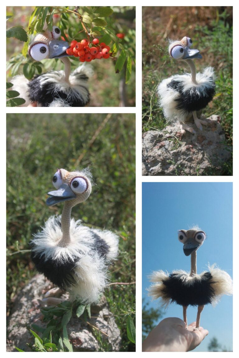 Amigurumi Ballerina Ostrich Crochet Free Pattern – Handmadecraft