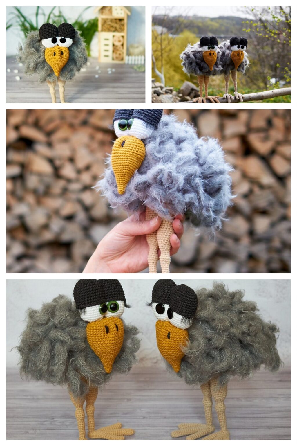 Amigurumi Ballerina Ostrich Crochet Free Pattern – Handmadecraft