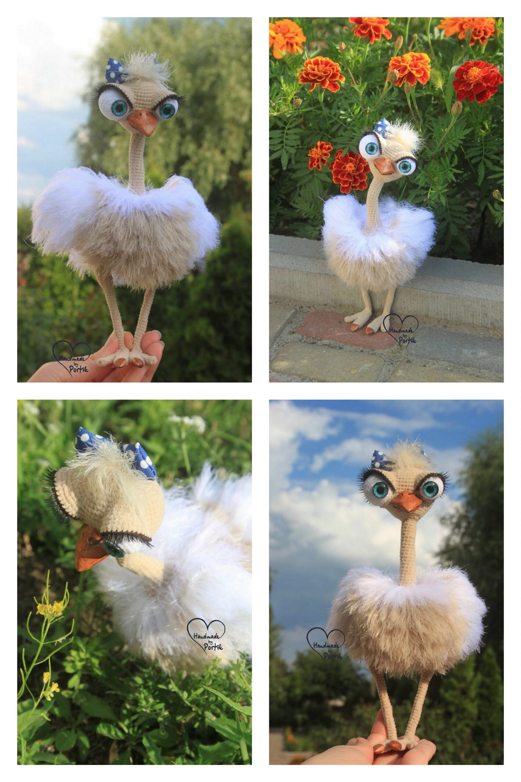 Amigurumi Ballerina Ostrich Crochet Free Pattern – Handmadecraft