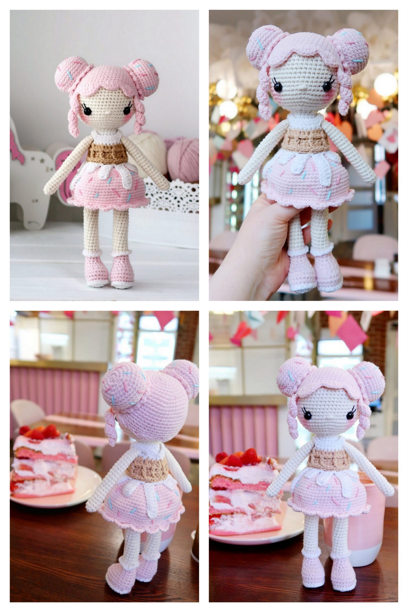Amigurumi Cute Doll Crochet Free Pattern – Handmadecraft