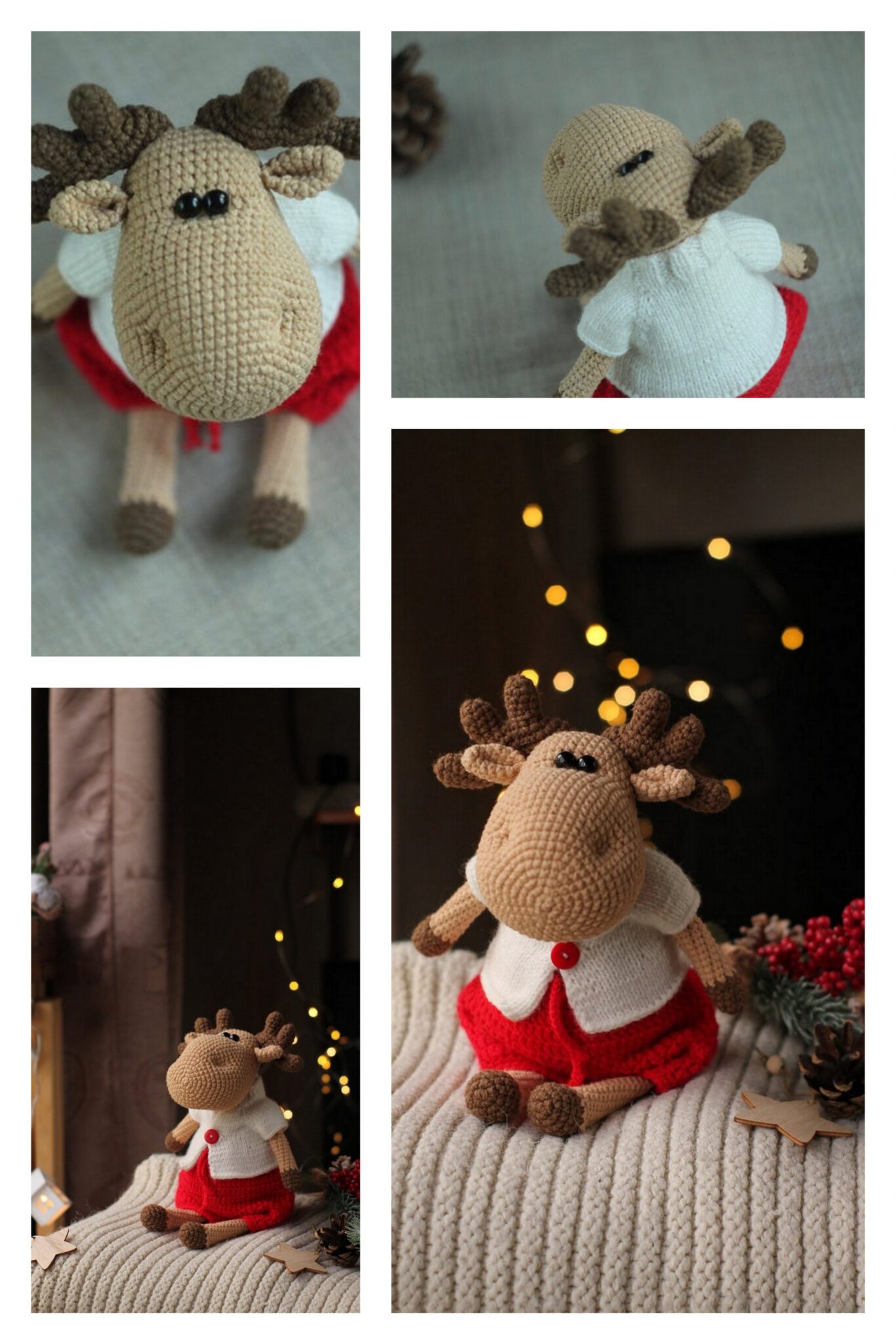 Amigurumi Free Crochet Moose Pattern – Handmadecraft