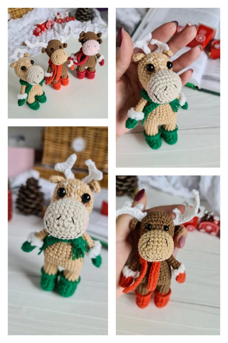 Amigurumi Free Crochet Moose Pattern – Handmadecraft