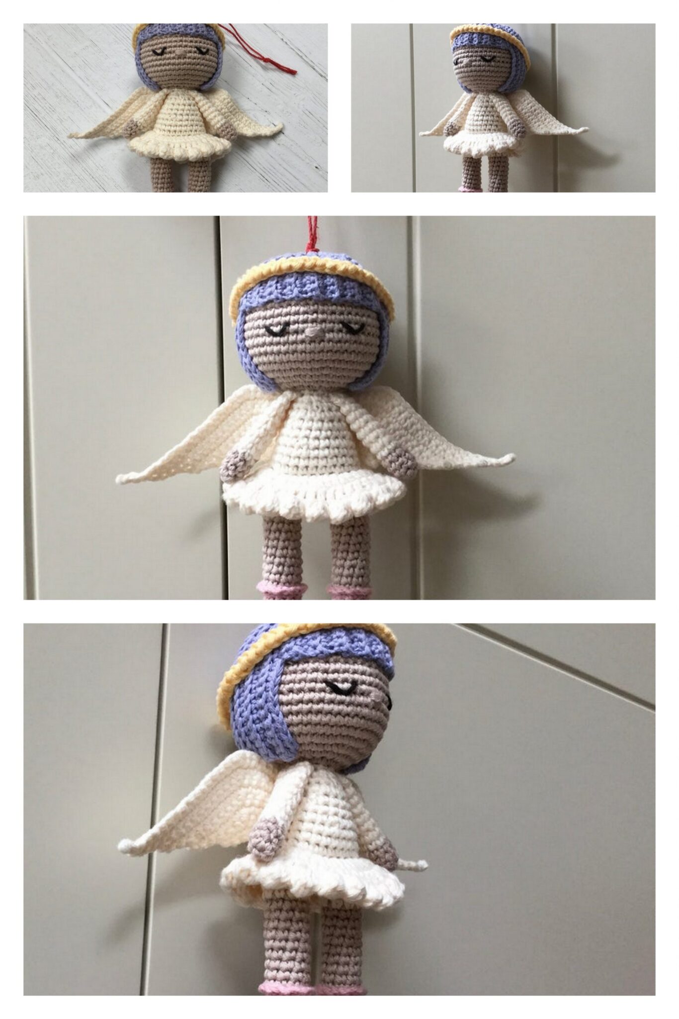 Amigurumi Mini Angel Crochet Free Pattern – Handmadecraft