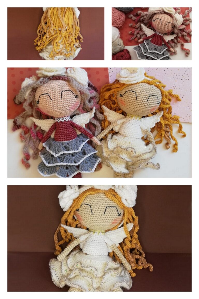 Amigurumi Mini Angel Crochet Free Pattern – Handmadecraft