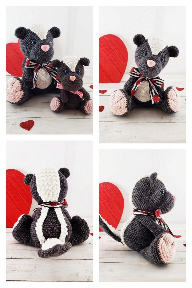 Amigurumi Skunk Crochet Free Pattern – Handmadecraft