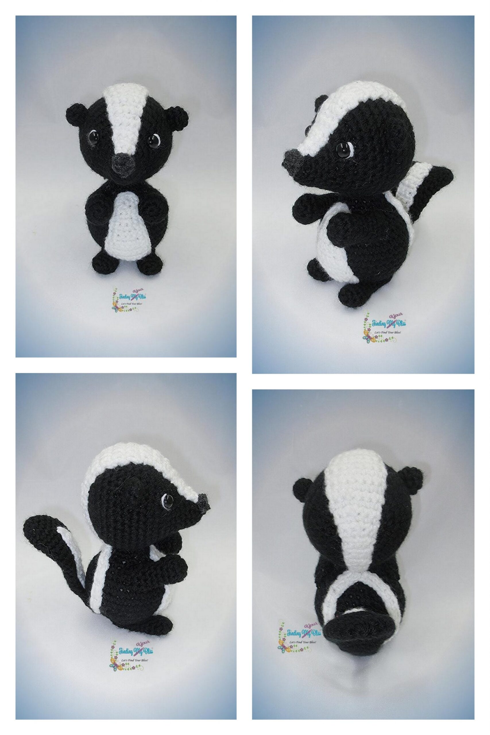 Amigurumi Skunk Crochet Free Pattern – Handmadecraft