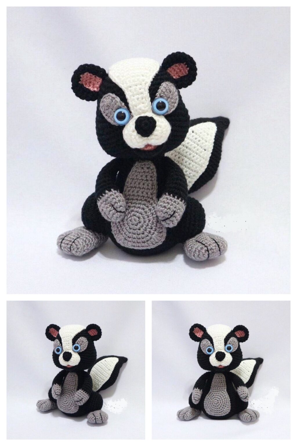 Amigurumi Skunk Crochet Free Pattern – Handmadecraft