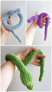 Amigurumi Snake Crochet Free Pattern – Handmadecraft