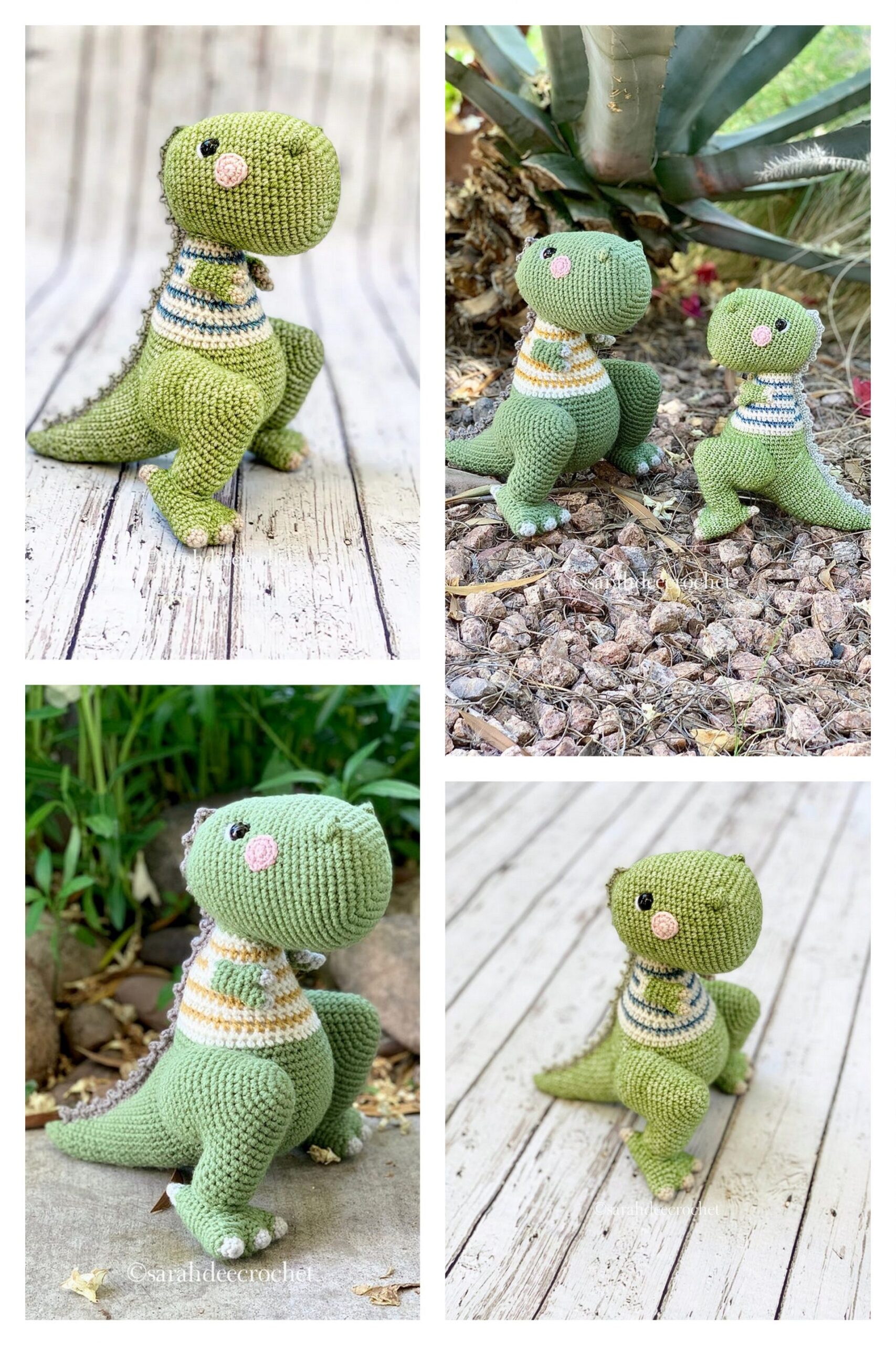Amigurumi Free Bernard the Dinosaur Crochet Pattern – Handmadecraft