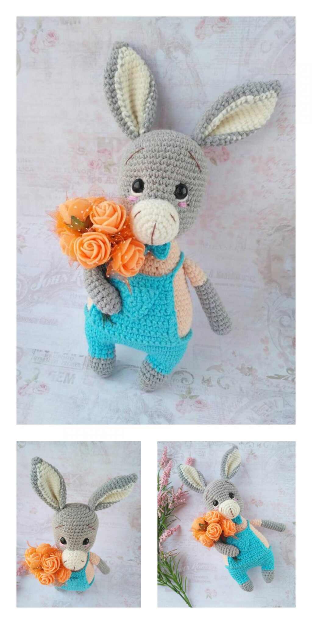 Cute Amigurumi Plush Donkey Skirt Free Pattern – Handmadecraft