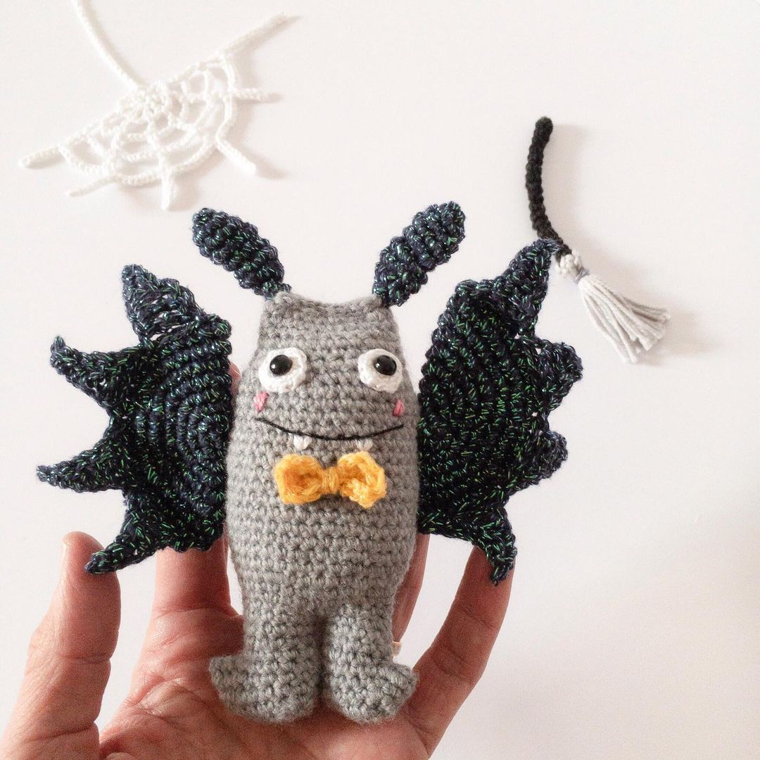 Amigurumi Cute Bat Crochet Free Pattern – Handmadecraft