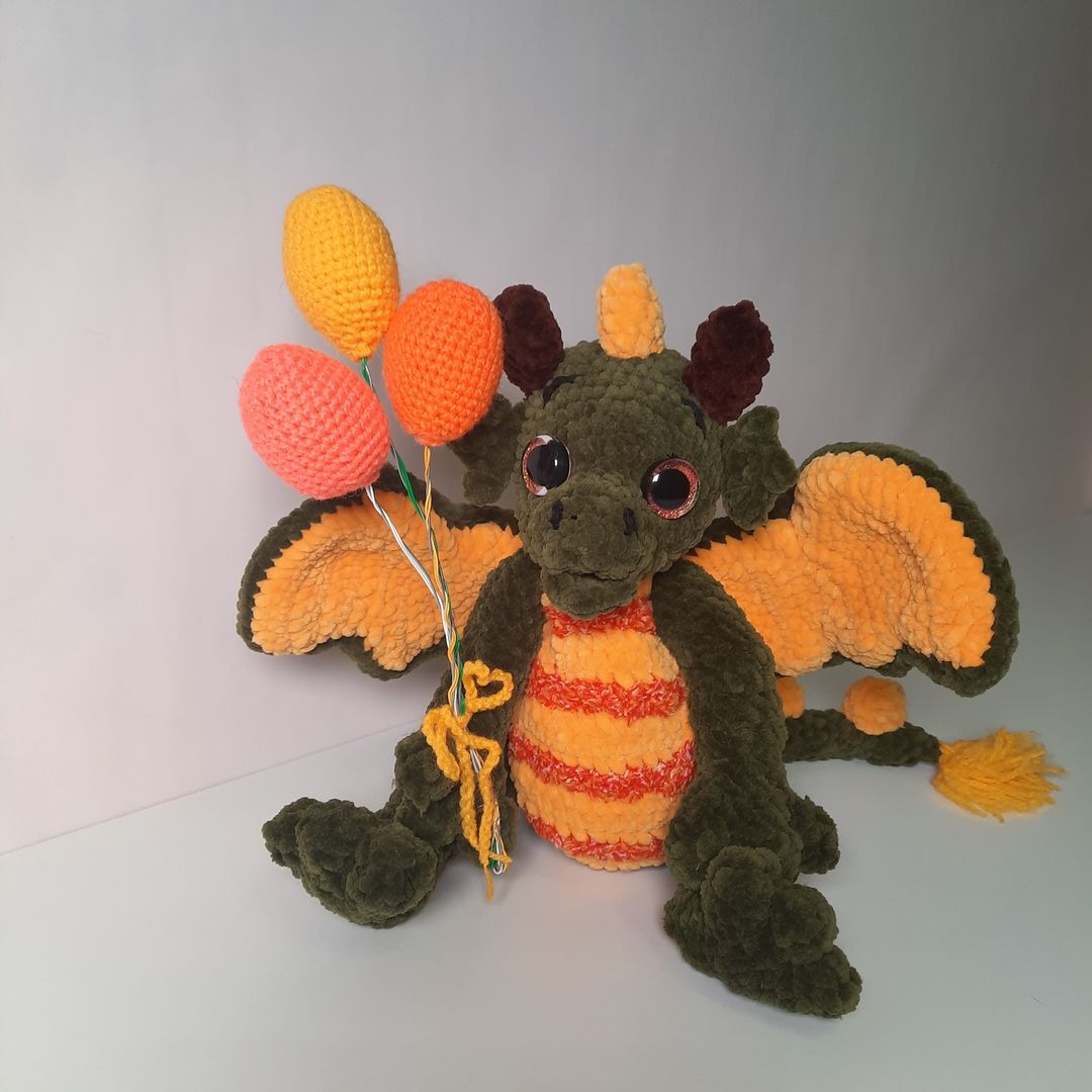 Amigurumi Cute Blue Dragon Free Pattern – Handmadecraft