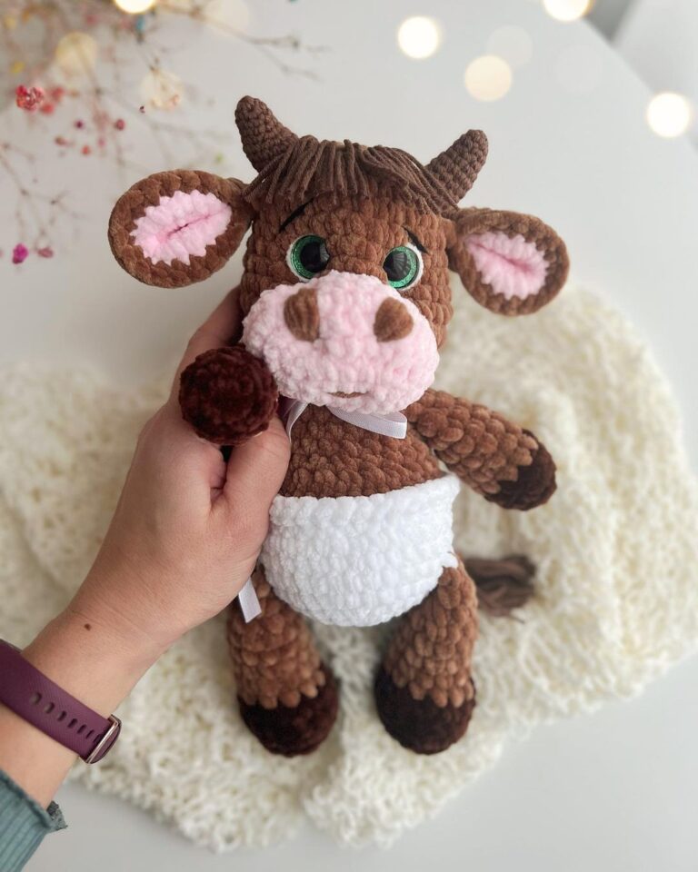 Amigurumi Cute Bull Crochet Pattern – Handmadecraft