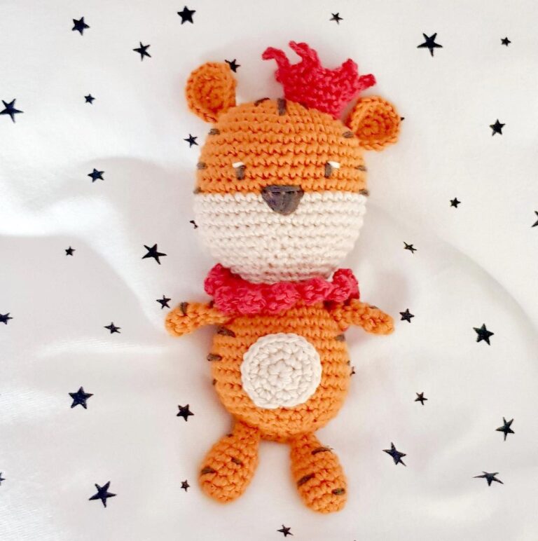 Amigurumi Crochet Easy Cute Tiger Pattern – Handmadecraft